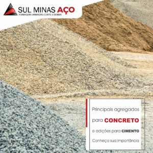 Principais agregados para concreto e adições para cimento: Conheça sua ...