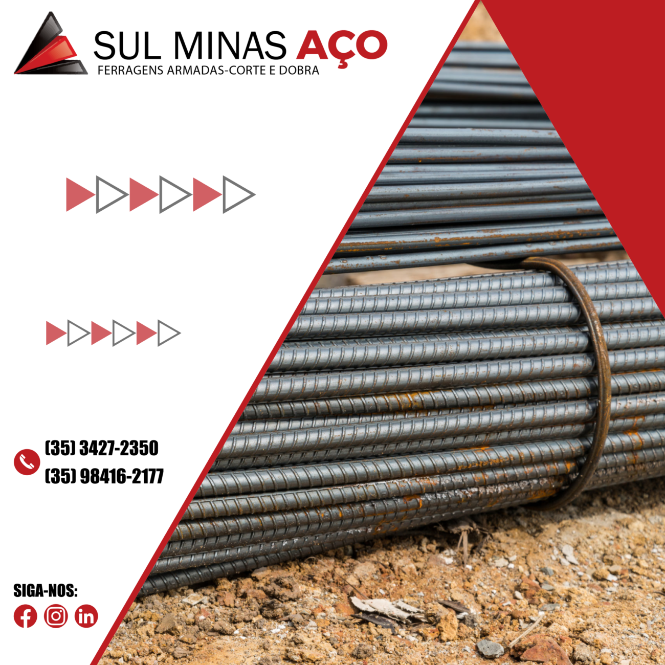 Saiba como usar vergalhão na sua obra – Sul Minas Aço